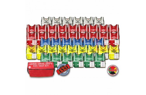 EOC Vest Kit for Large Local Government - 45 Position