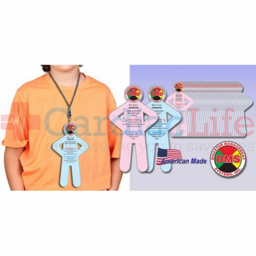 Standard Pediatric Victim Cards | Cardiac Life