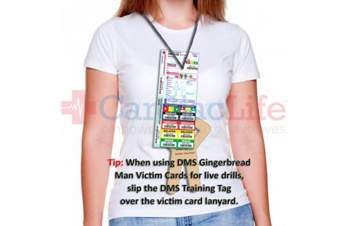 DMS Triage Training Tags | Cardiac Life