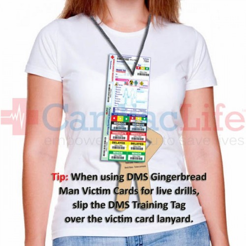 DMS Triage Training Tags | Cardiac Life