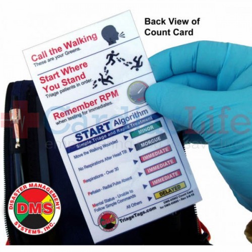 Disaster Management 05895 MCI Optimized Compact Triage Ribbon Bag Kit